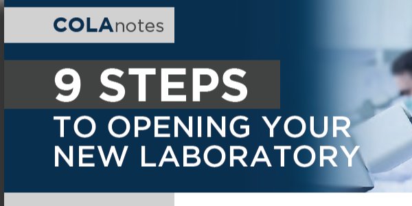 COLAnotes - 9 Steps to Opening Your New Laboratory